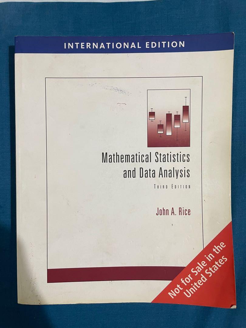 Mathematical Statistics and Data Analysis, Hobbies & Toys, Books ...