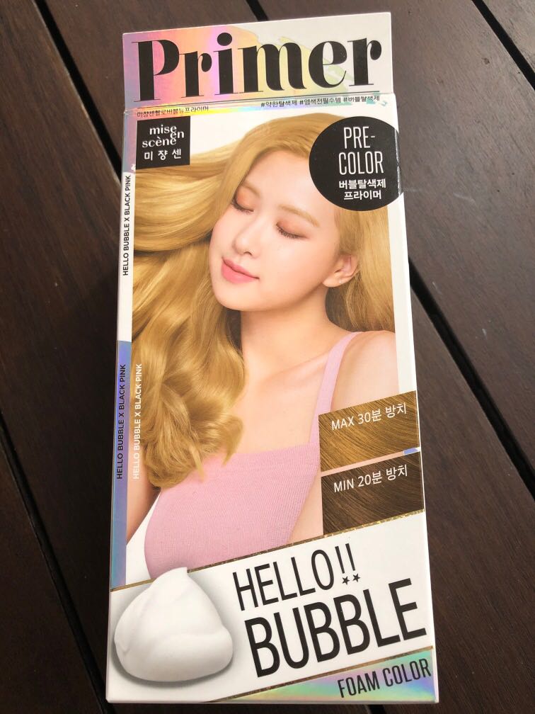 Mise en Scene Hello Bubble Primer Pre color, Beauty & Personal Care ...