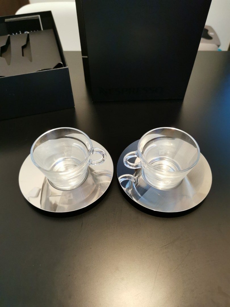 Nespresso View Cappuccino Cups N Saucers Set Furniture And Home Living