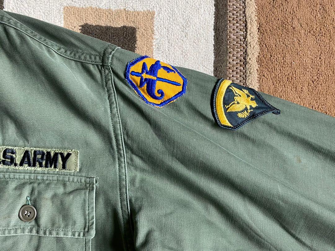 OG-107 US Army 1st Pattern, Men's Fashion, Tops & Sets, Formal Shirts ...