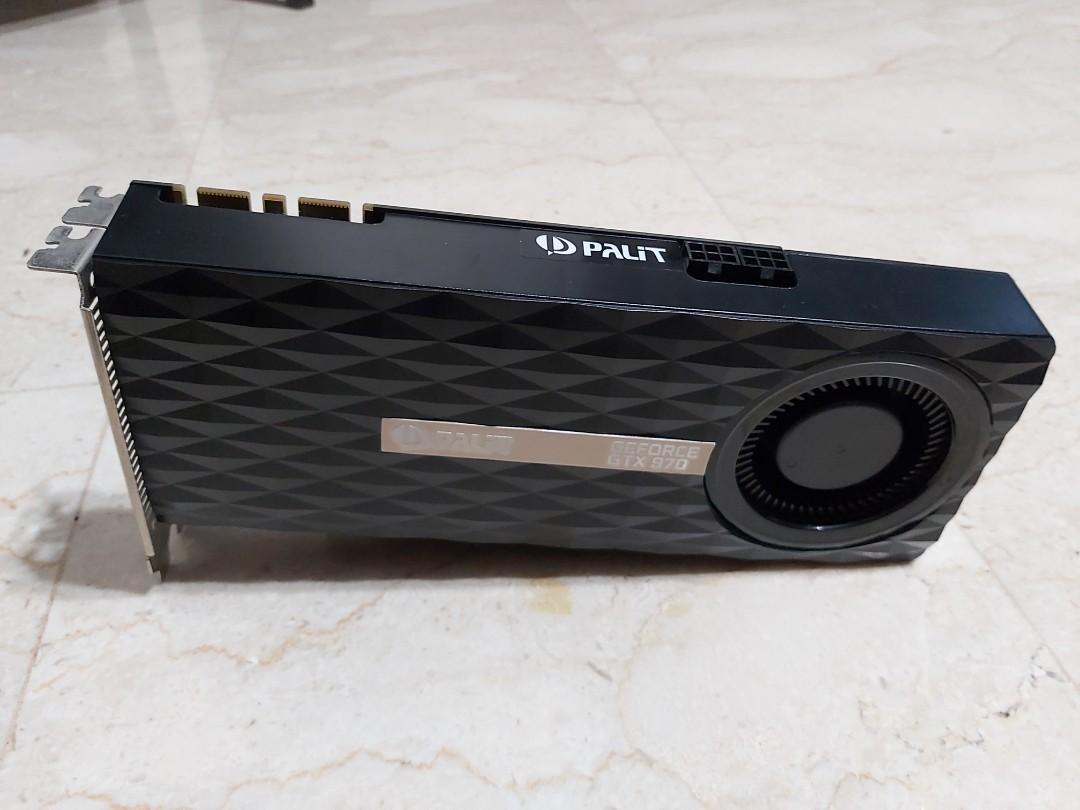 Palit Geforce GTX 970 - 4GB, GDDR5, 256bit DVI, Computers & Tech, Parts ...