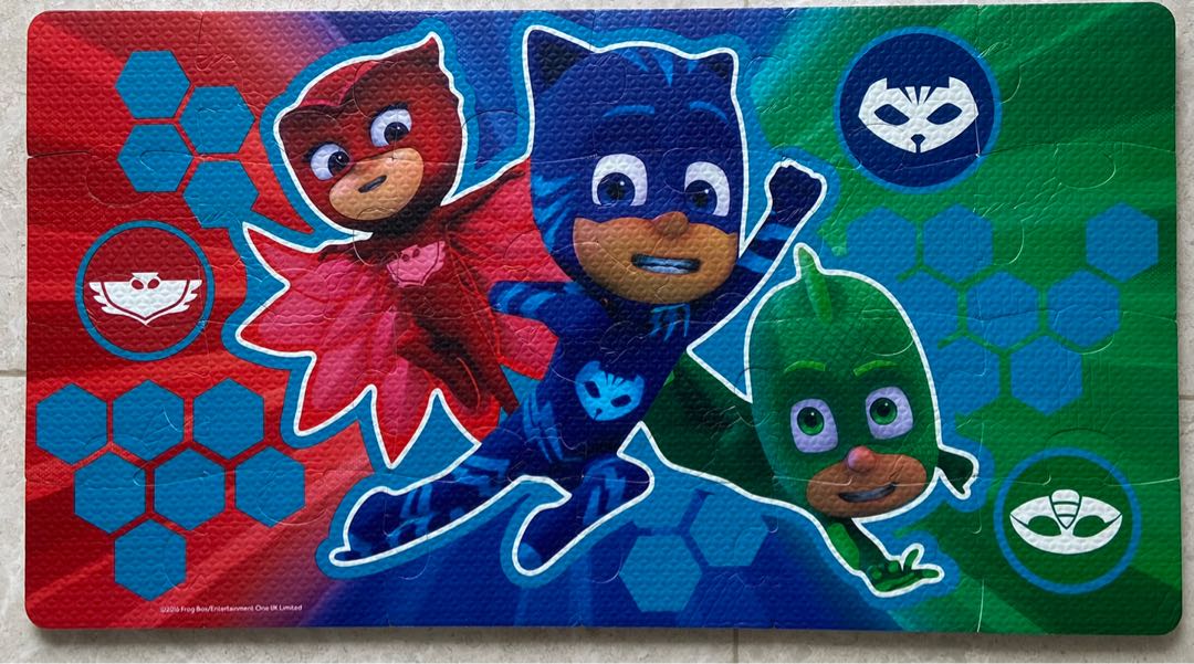 PJ Masks Foam Floor puzzle, Babies & Kids, Baby Nursery & Kids ...