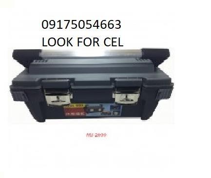 PLASTIC TOOL BOX W/TRAY, Commercial & Industrial, Construction & Building Materials on Carousell