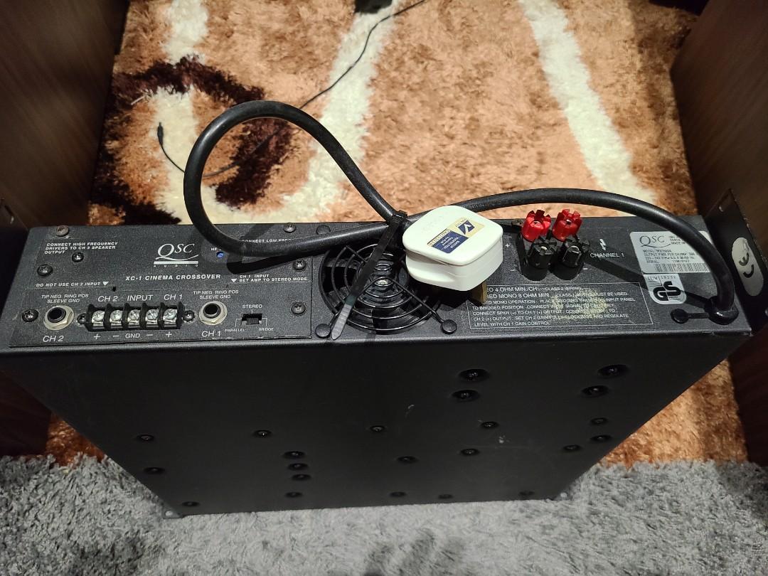 Qsc MX 1500A power amplifier made in USA, Audio, Other Audio Equipment ...
