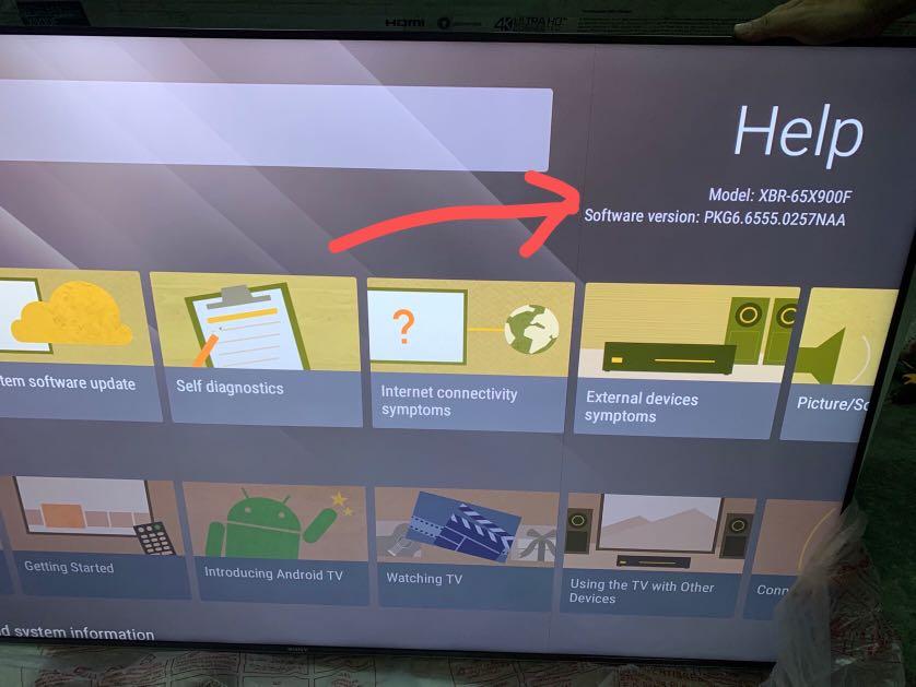 Sony XBR 65X900F 65X9000F 65-Inch 4K Ultra HD Smart LED TV, TV & Home ...