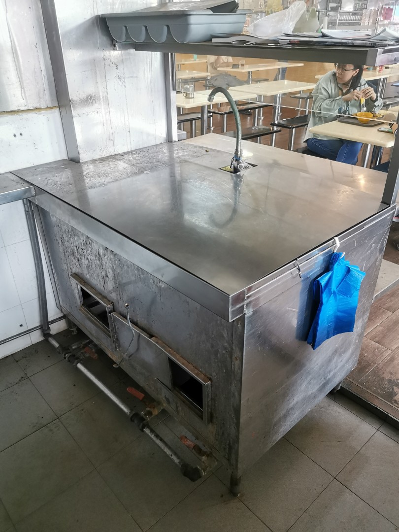 Stainless steel noodle stall, Furniture & Home Living, Kitchenware ...