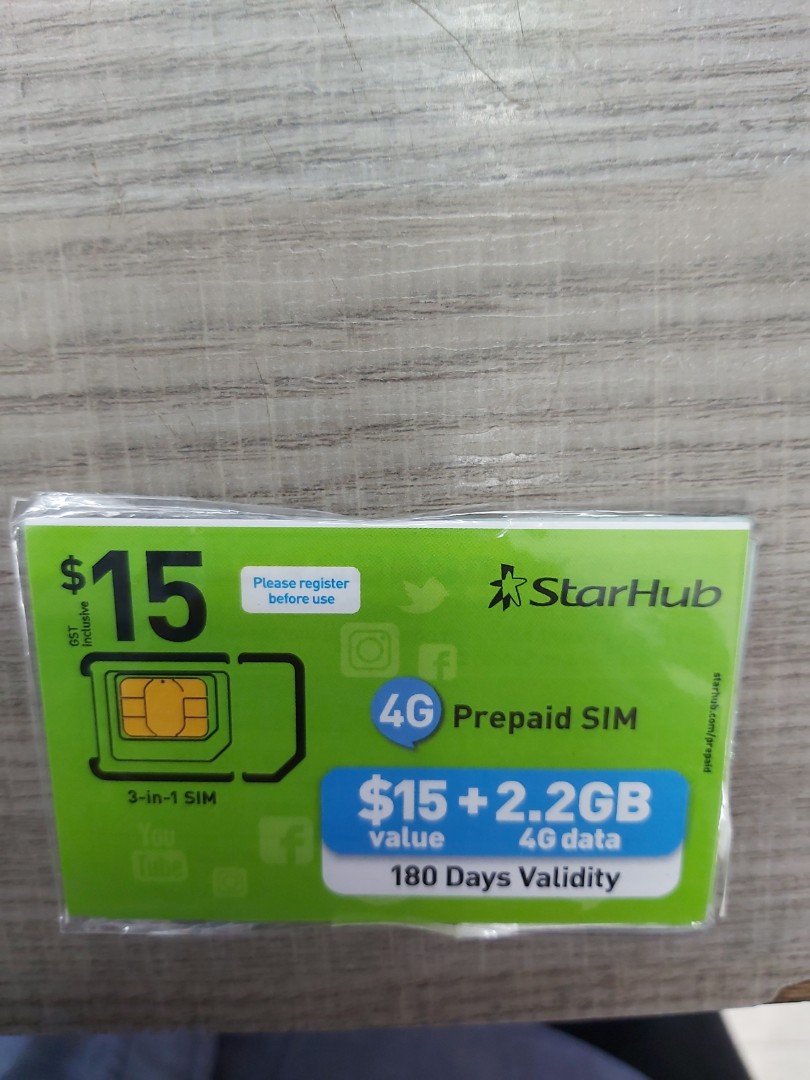 STARHUB SIM, Mobile Phones & Gadgets, Mobile & Gadget Accessories ...