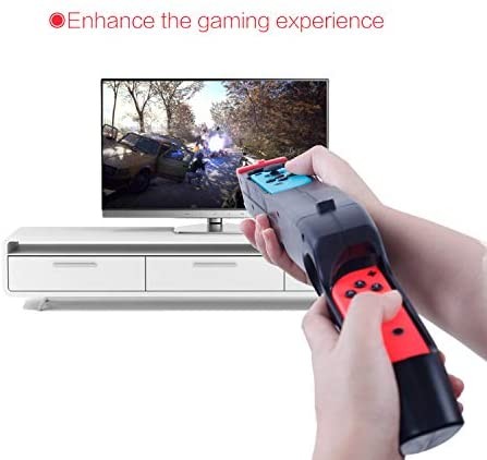 （少量現貨）Switch game gun 遊戲槍 體感 槍game joycon 托, 電子遊戲, 電子遊戲機, Nintendo 任天堂 ...