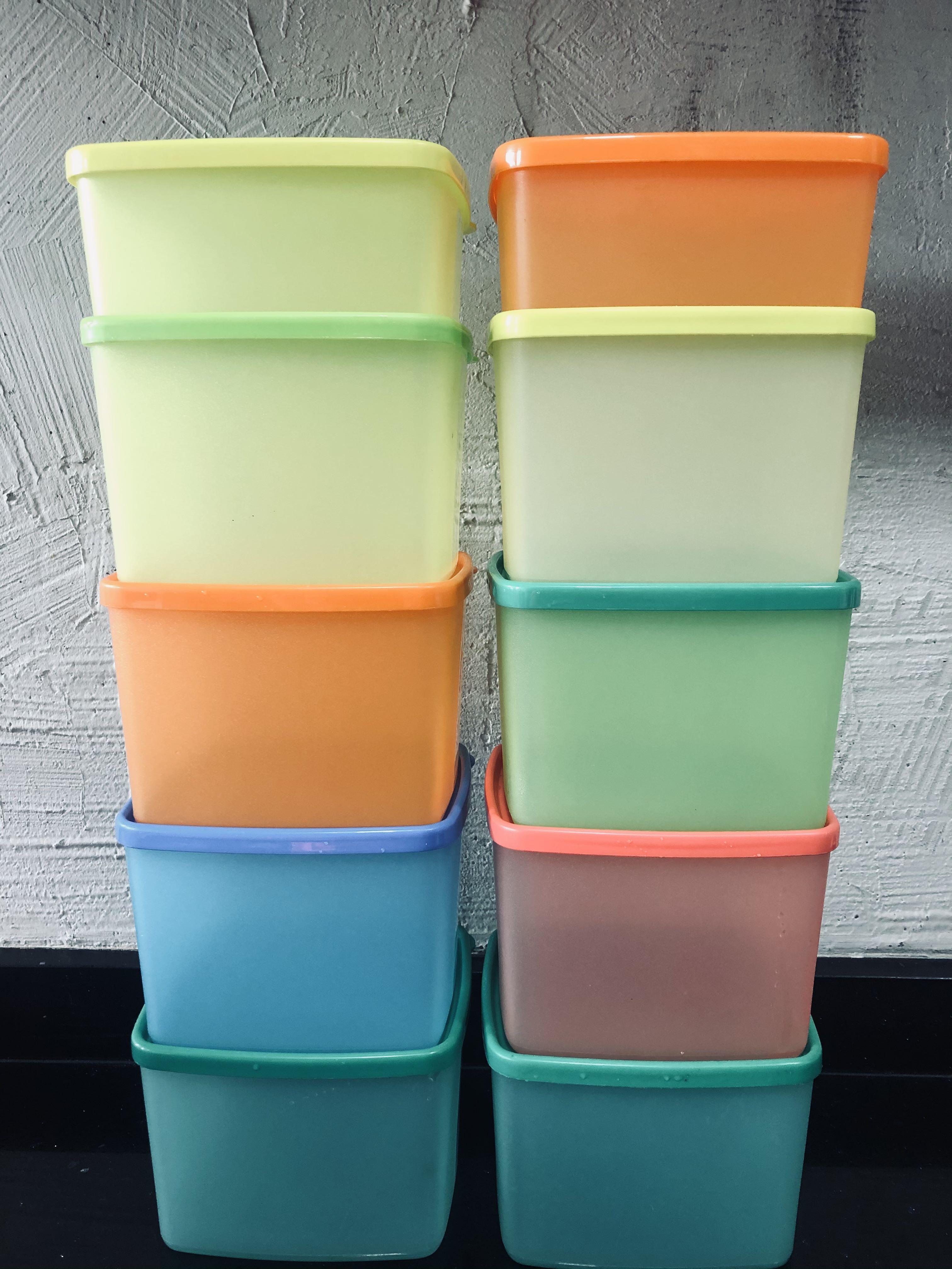 Tupperware Containers set of 10, Furniture & Home Living, Kitchenware ...