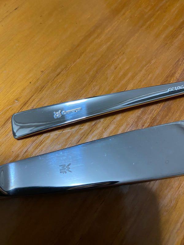 WMF dinner knife & tea spoon, Furniture & Home Living, Kitchenware ...