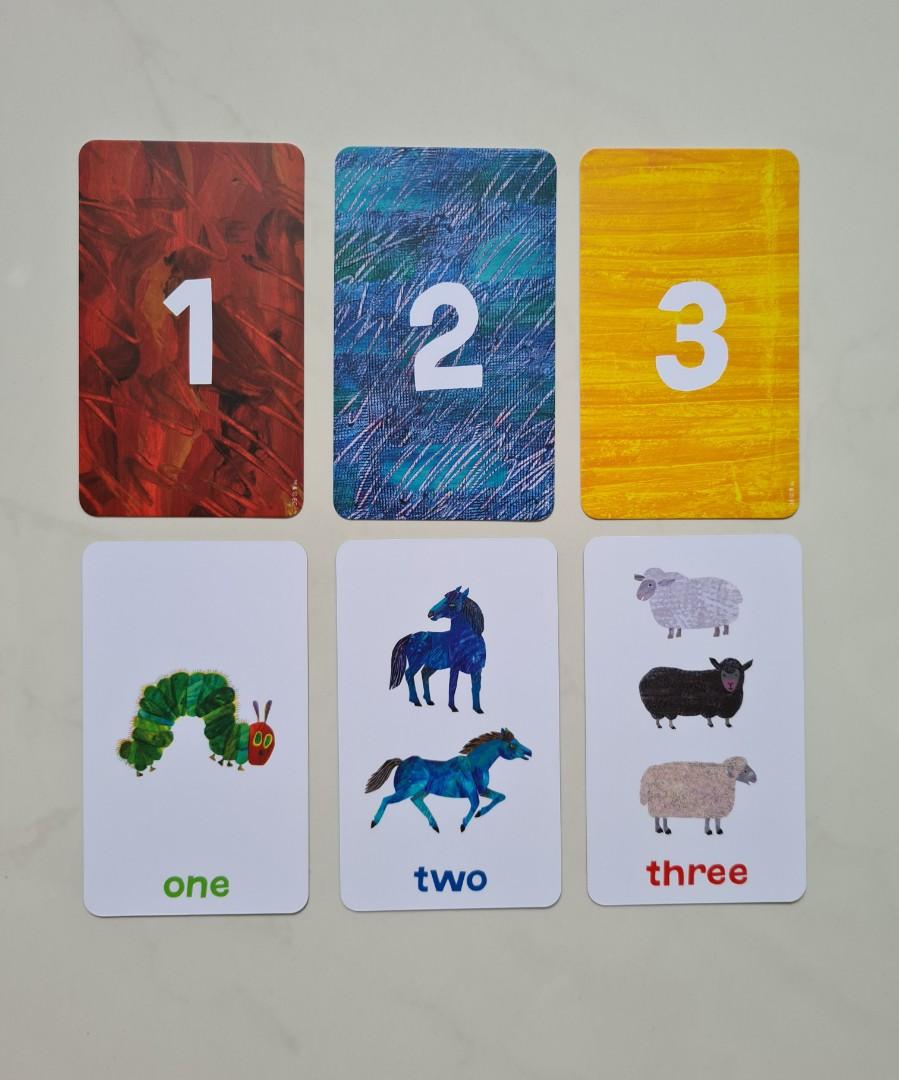 World of Eric Carle Number and counting cards, Books & Stationery ...