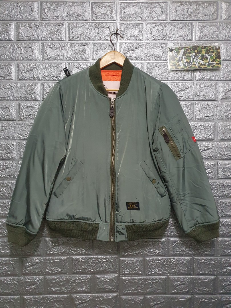 WTAPS BOMBER JACKET, Men's Fashion, Tops & Sets, Hoodies on Carousell