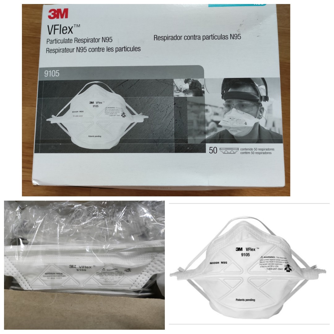 3M VFLEX N95 Mask ORIGINAL USA, Everything Else, Others on Carousell