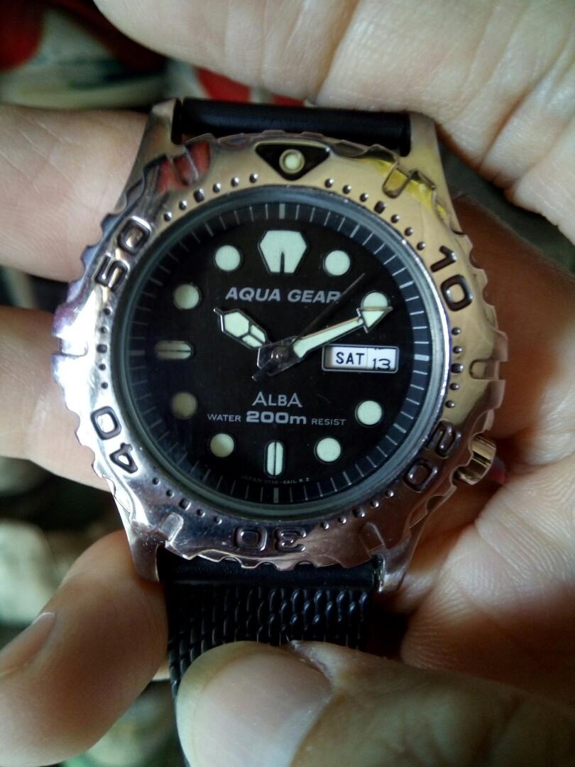 Alba divers watch, Men's Fashion, Watches & Accessories, Watches on ...
