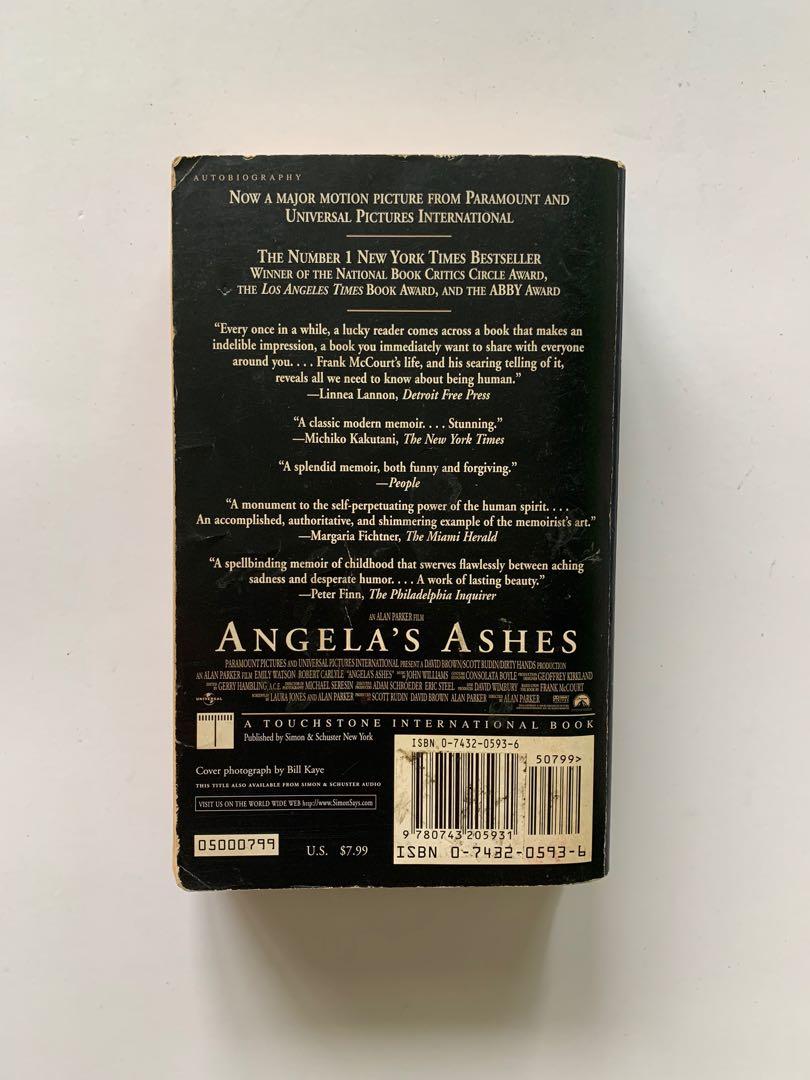 Angela’s Ashes by Frank McCourt, Hobbies & Toys, Books & Magazines ...
