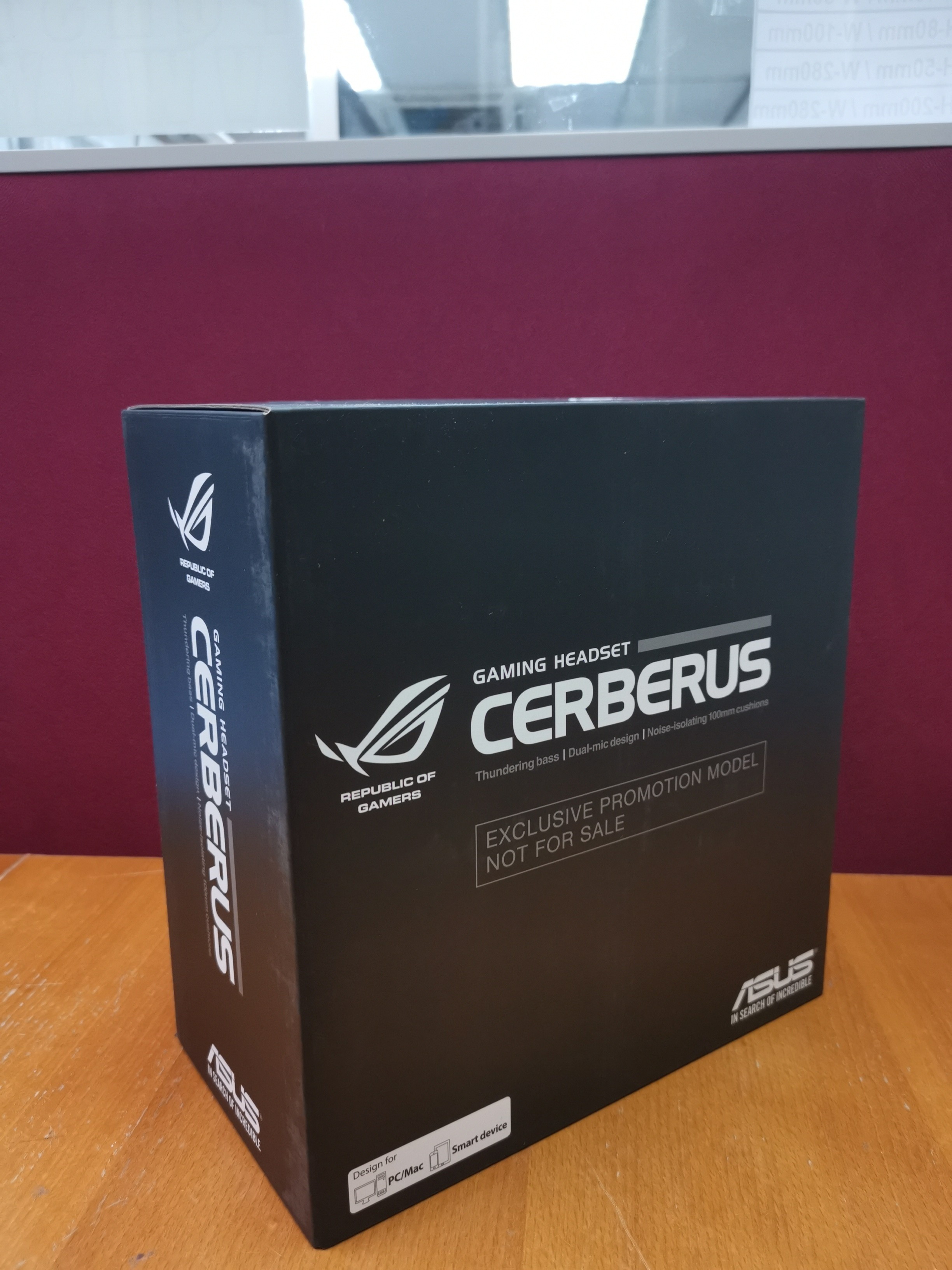 Asus ROG Gaming Headset Cerberus, Computers & Tech, Parts & Accessories ...