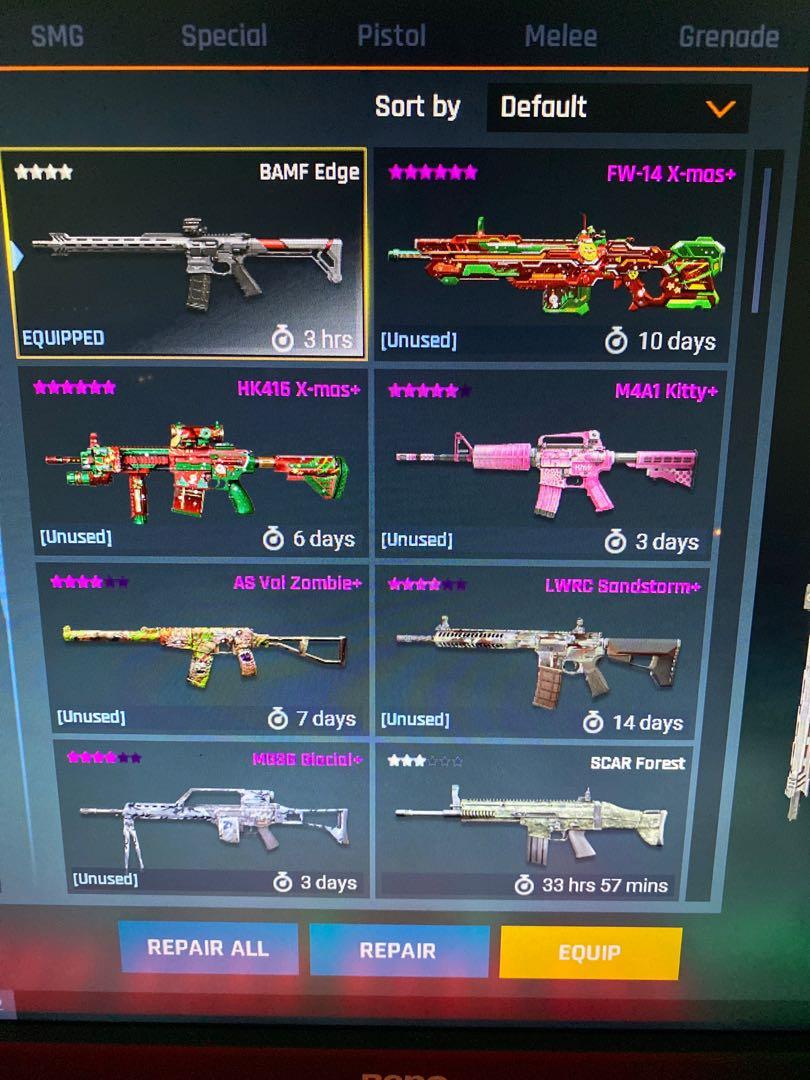 Blackshot sea CIC account, Video Gaming, Gaming Accessories, Game Gift ...