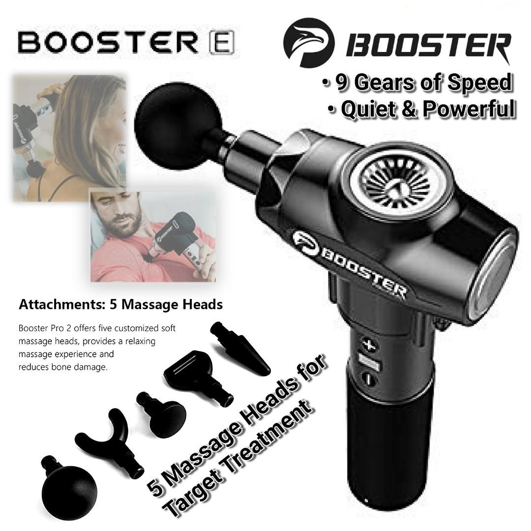 Booster E Massage Gun With Percussive Therapy That Helps Mobilityflexibility Of Muscles