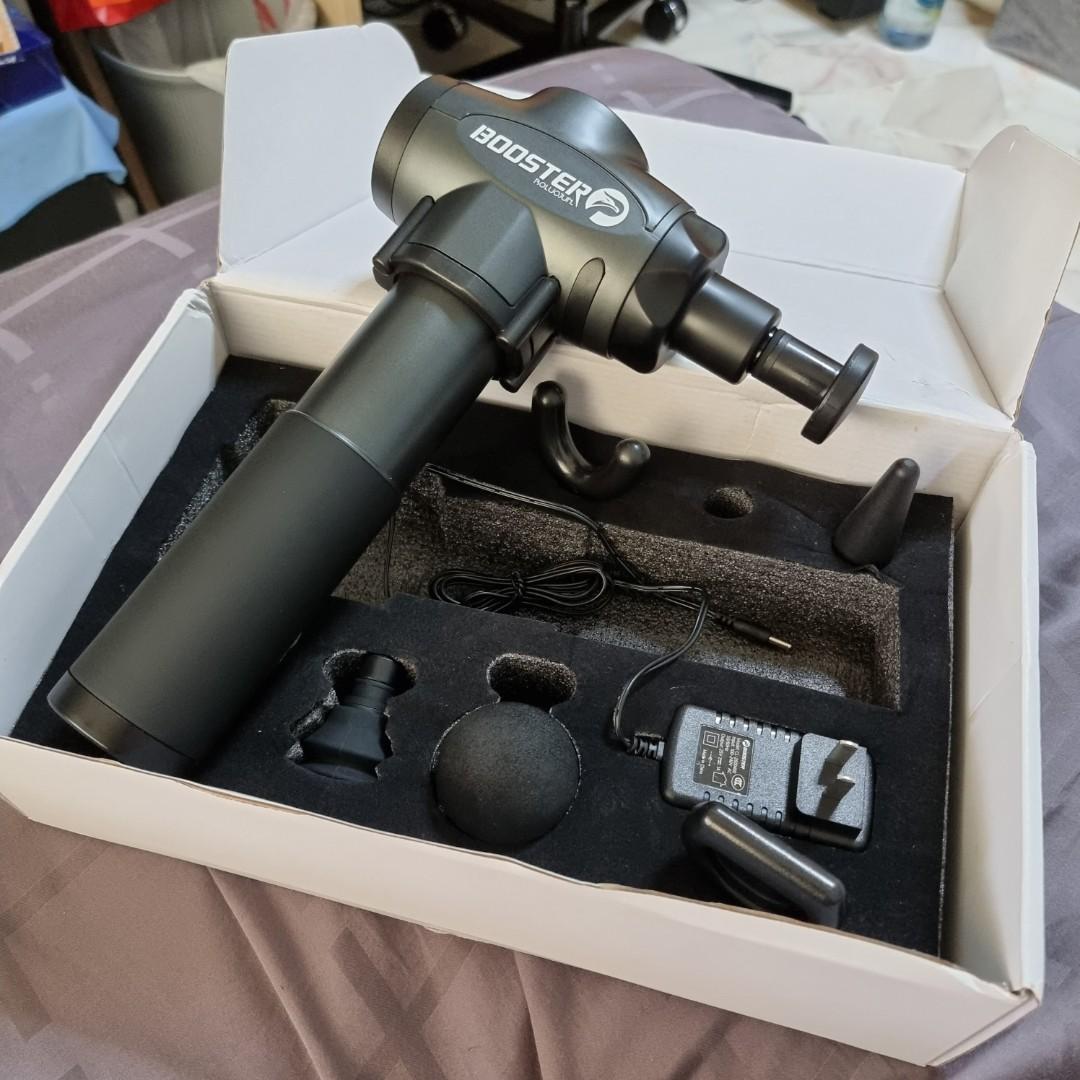 BOOSTER E Massage Gun with Percussive Therapy, that helps mobility ...