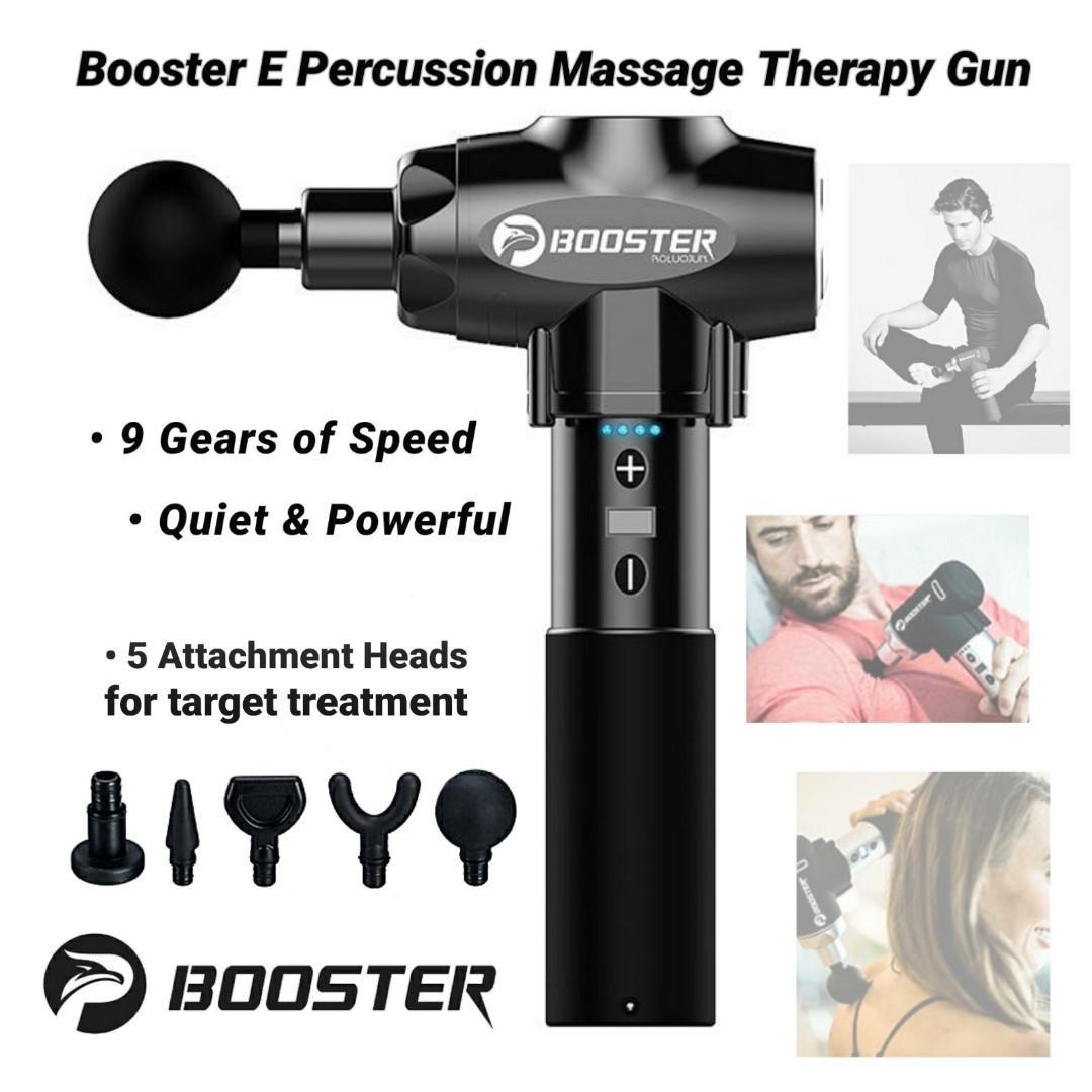 BOOSTER E Massage Gun with Percussive Therapy, that helps mobility ...