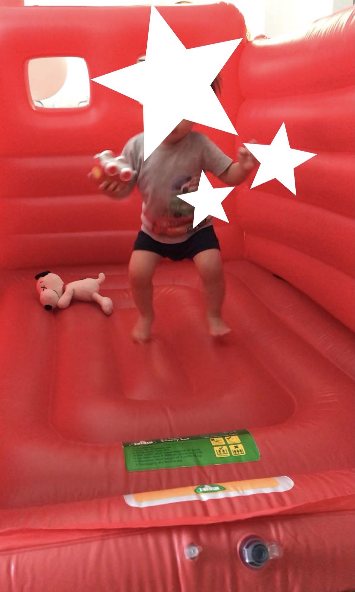 Bouncy Bus Bouncing Castle from ELC, Hobbies & Toys, Toys & Games on ...