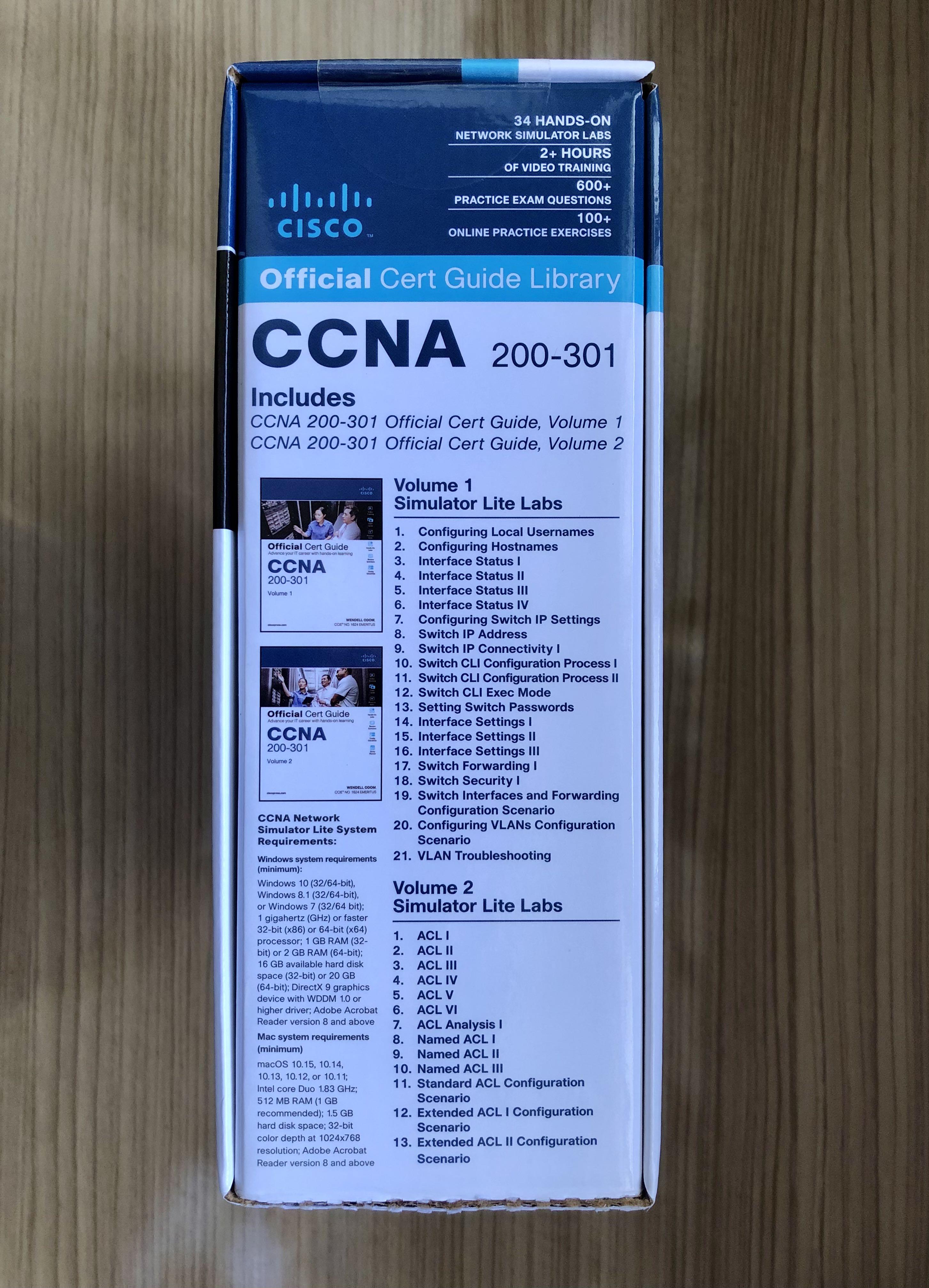 CCNA 200-301 Official Cert Guide Library, Hobbies & Toys, Books ... CCNA 200-301 Official Cert Guide Library, Hobbies & Toys, Books ...