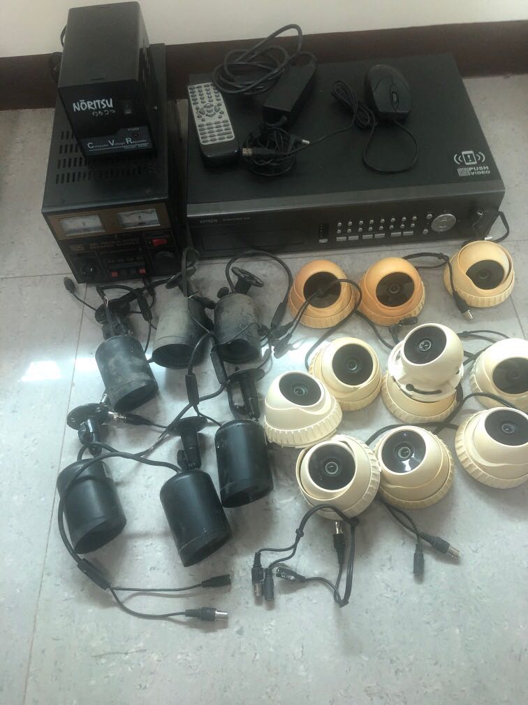 CCTV Complete System - 16 cameras, Furniture & Home Living, Security ...