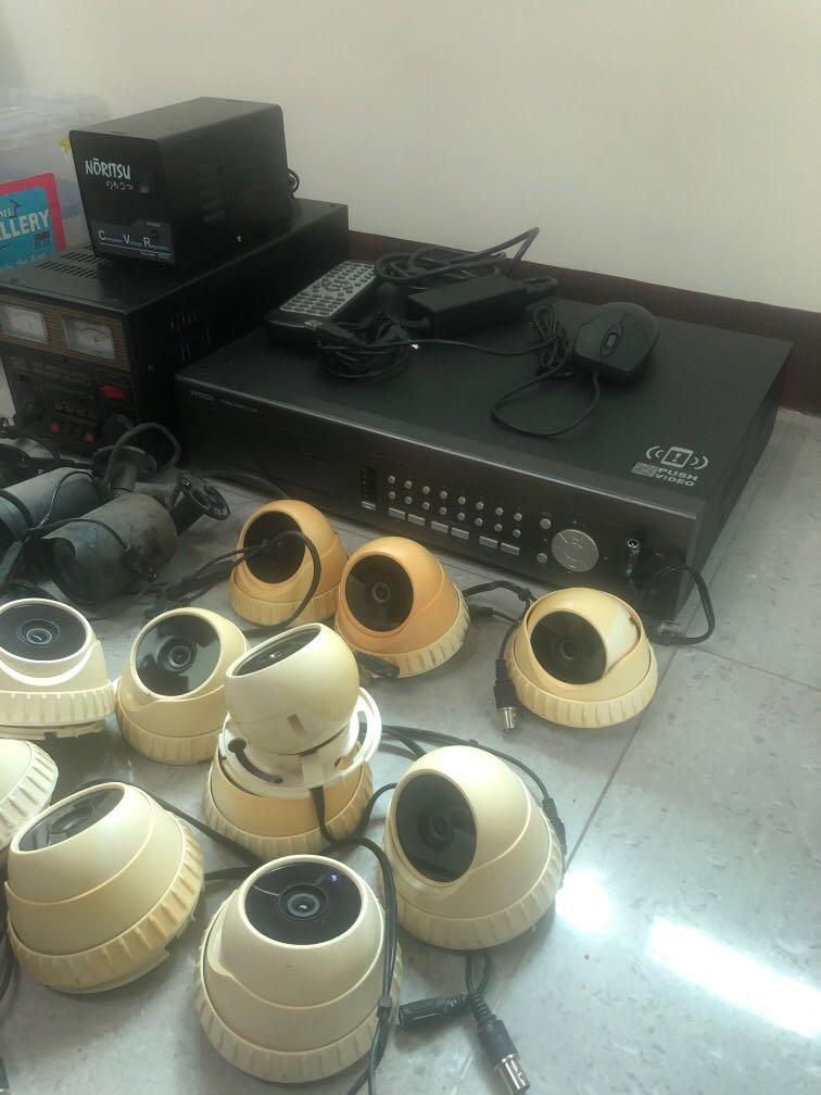 CCTV Complete System - 16 cameras, Furniture & Home Living, Security ...