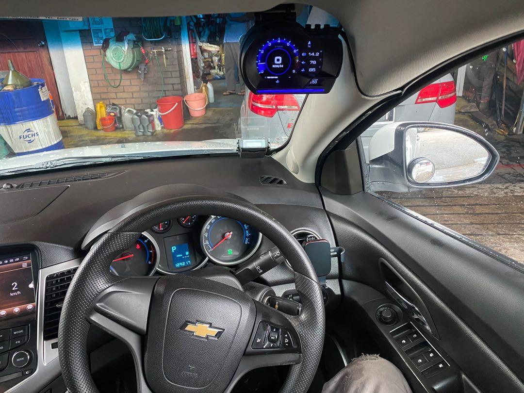 Chevrolet Cruze obd2 gauge installed !, Car Accessories, Accessories on ...