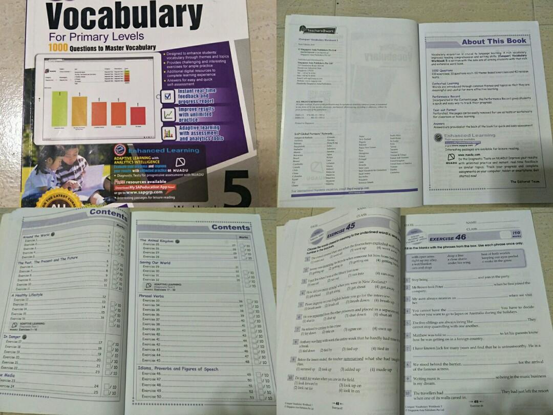 Conquer Vocabulary Primary 5 / Learning Vocabulary P5, Hobbies & Toys ...