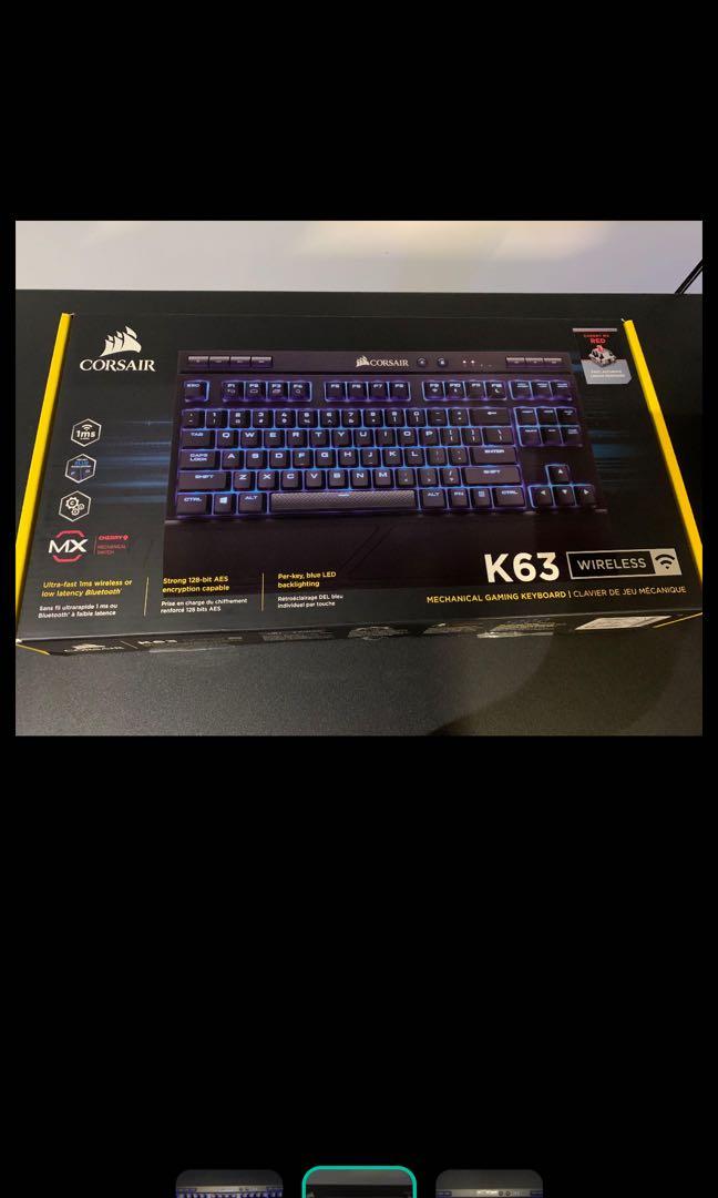 Corsair K63 Mechanical Keyboard, Computers & Tech, Parts & Accessories ...