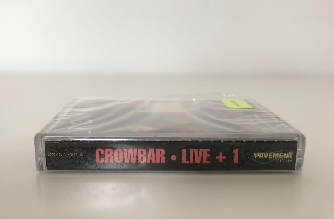 Crowbar - Live + 1 Cassette, Hobbies & Toys, Music & Media, CDs & DVDs on Carousell