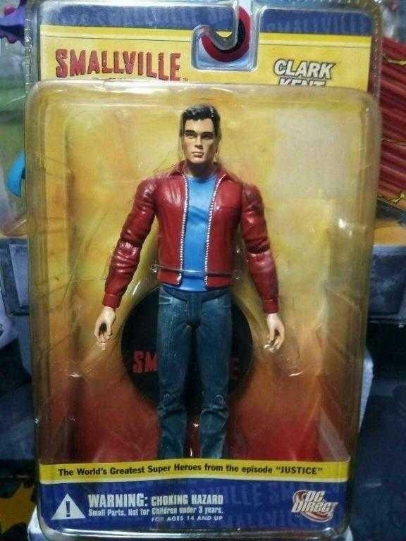 DC Direct Smallville Series 2 Clark Kent figure, Hobbies & Toys, Toys ...