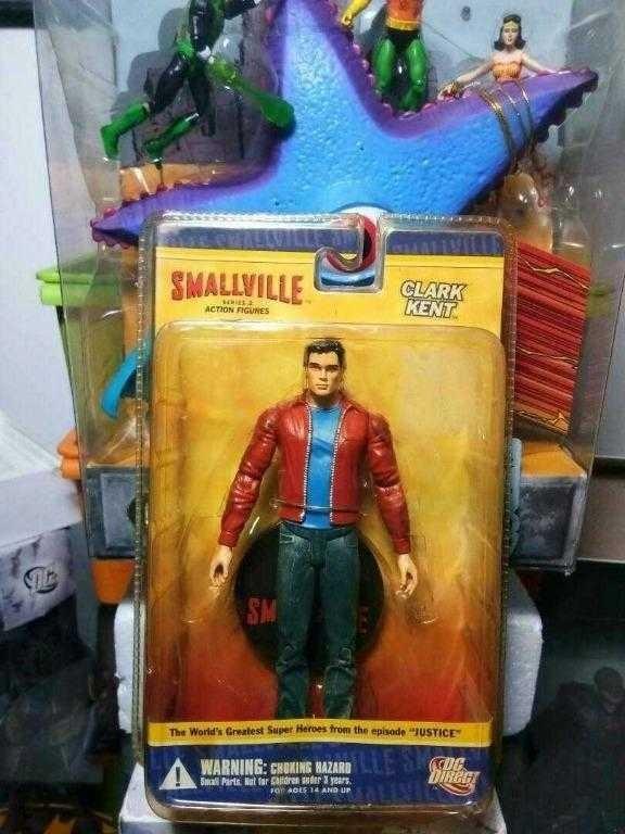 DC Direct Smallville Series 2 Clark Kent figure, Hobbies & Toys, Toys ...