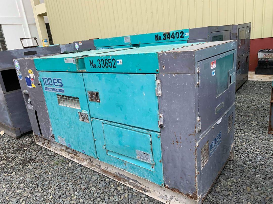Denyo 100 kVA Generator, Commercial & Industrial, Construction Tools ...