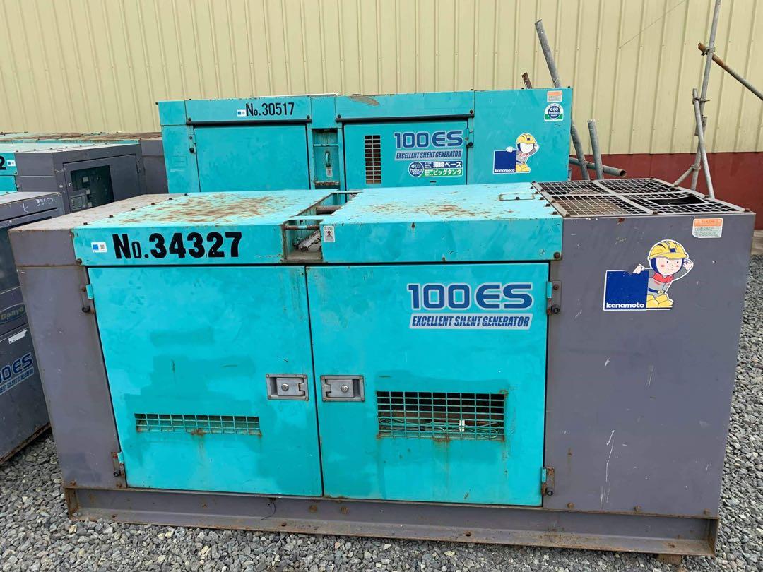 Denyo 100 kVA Generator, Commercial & Industrial, Construction Tools ...