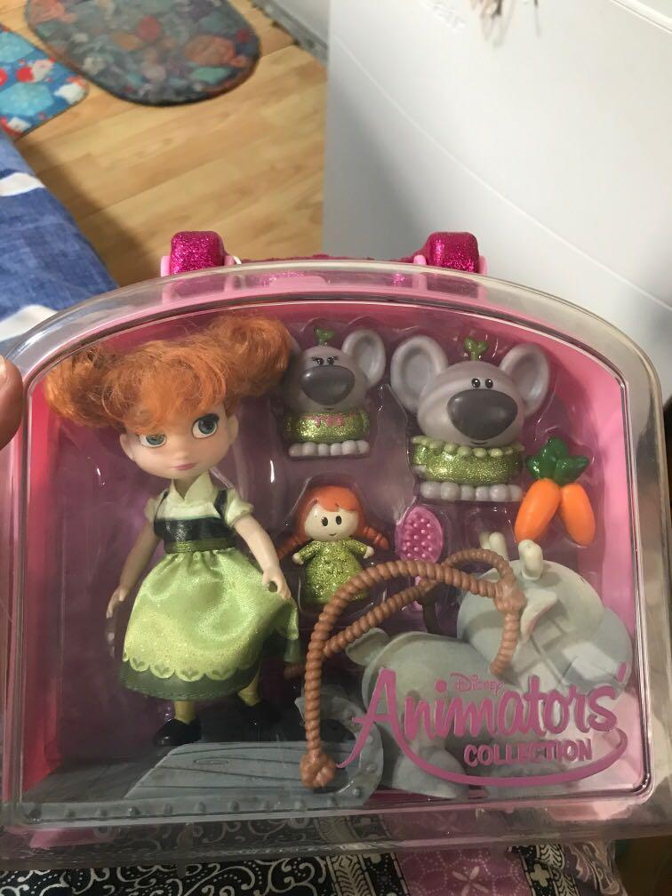 Disney animator mini Anna doll set preloved , Hobbies & Toys, Toys ...