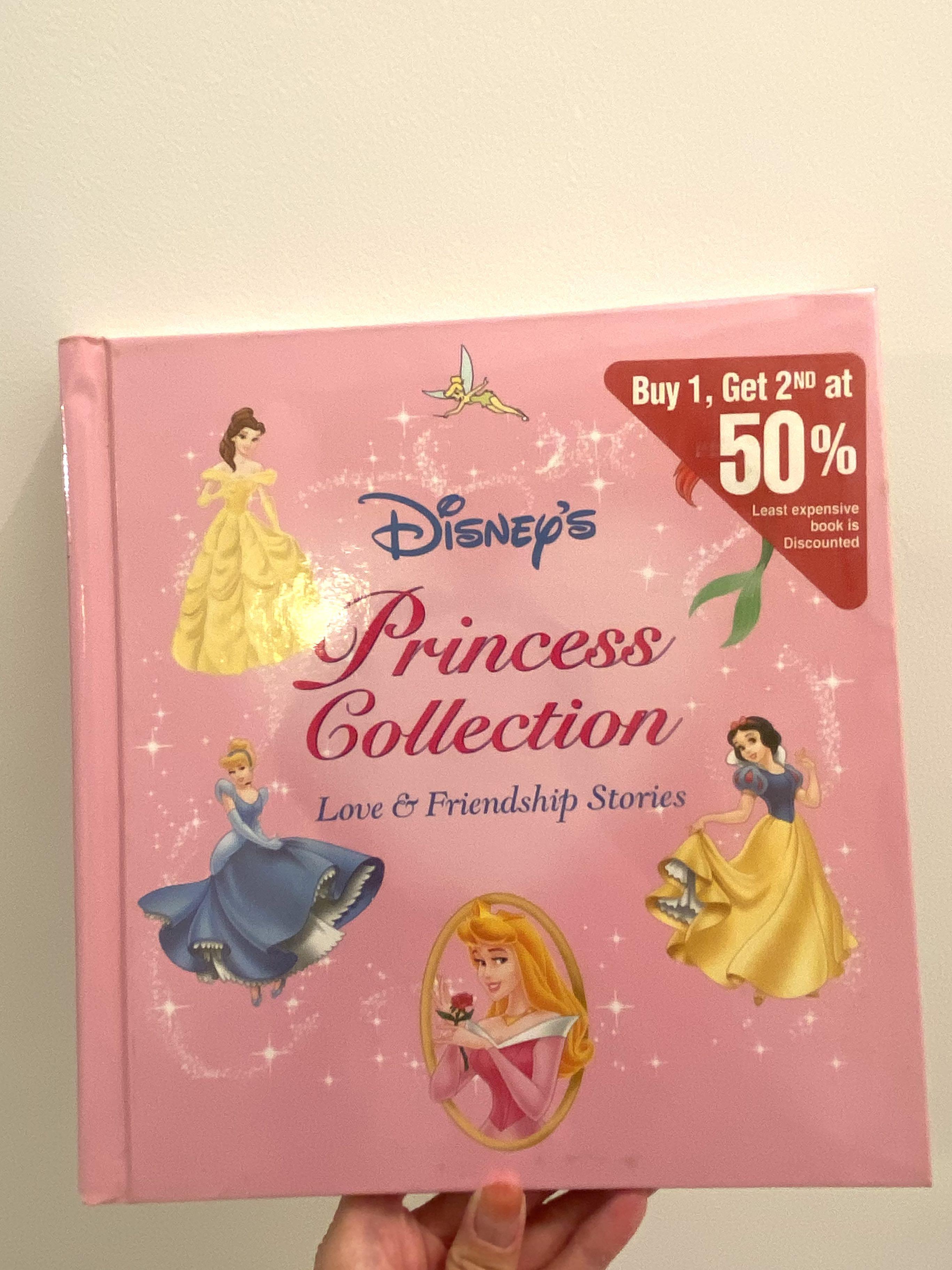Disney Princess Collection book- Love and friendship stories, 興趣及遊戲, 書本 ...