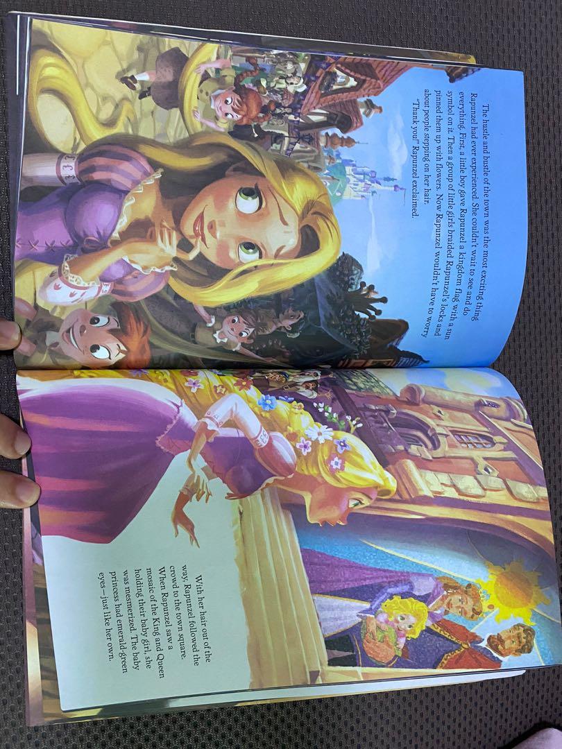 Disney Rapunzel Read along, Books & Stationery, Children's Books on ...