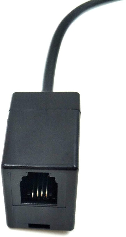 Duttek RJ9-4P4C Female to 3.5mm Male Adapter Cable for Headset Buddy ...