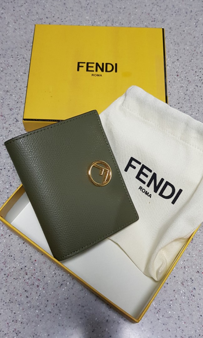 Fendi compact wallet, Luxury, Bags & Wallets on Carousell