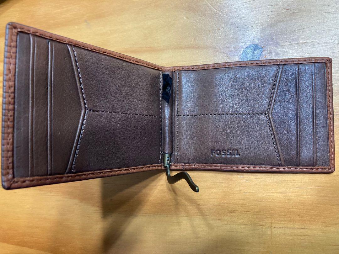 Fossil Money Clip wallet, Men's Fashion, Watches & Accessories, Wallets ...