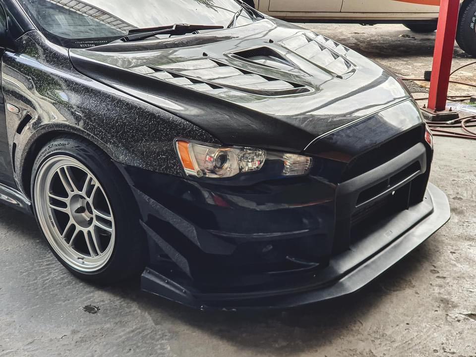 Front Bumper Evo X 10 Varis V1 PP, Auto Accessories on Carousell