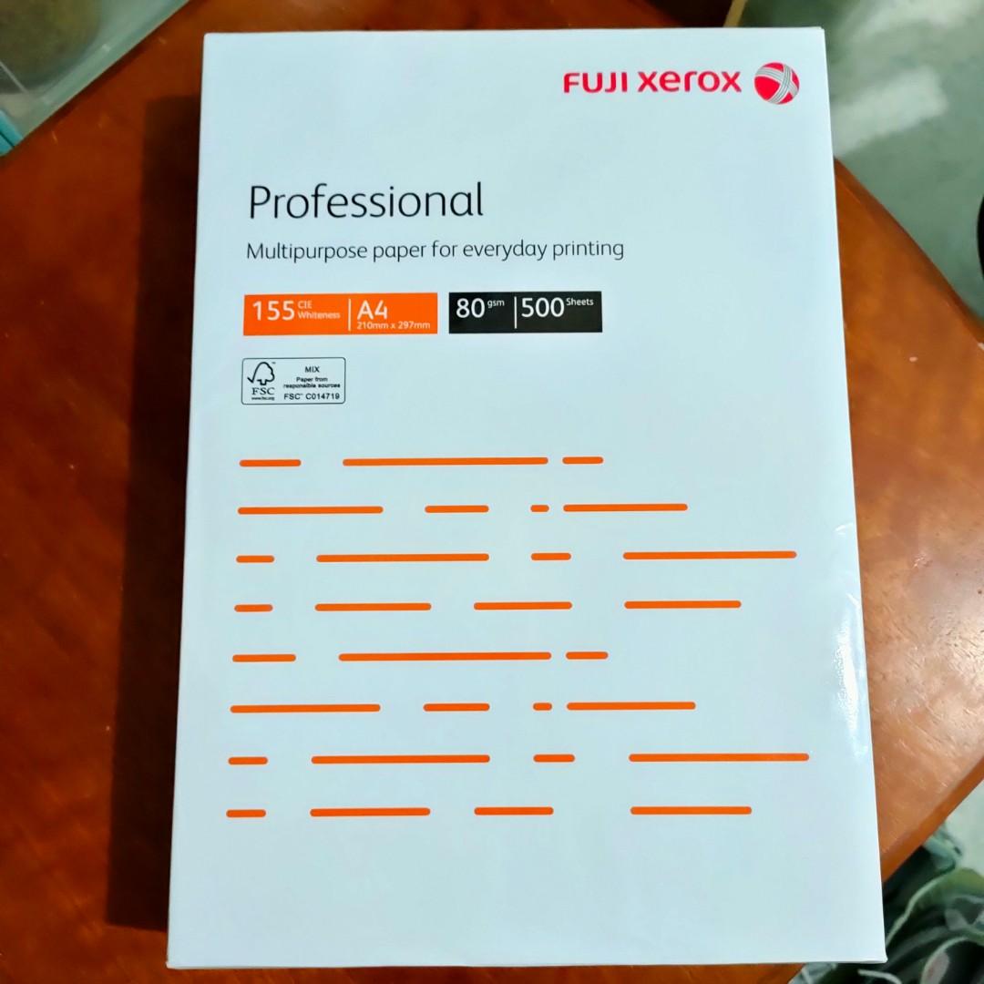 FUJI XEROX A4 PAPER 80GRM, Hobbies & Toys, Stationery & Craft ...