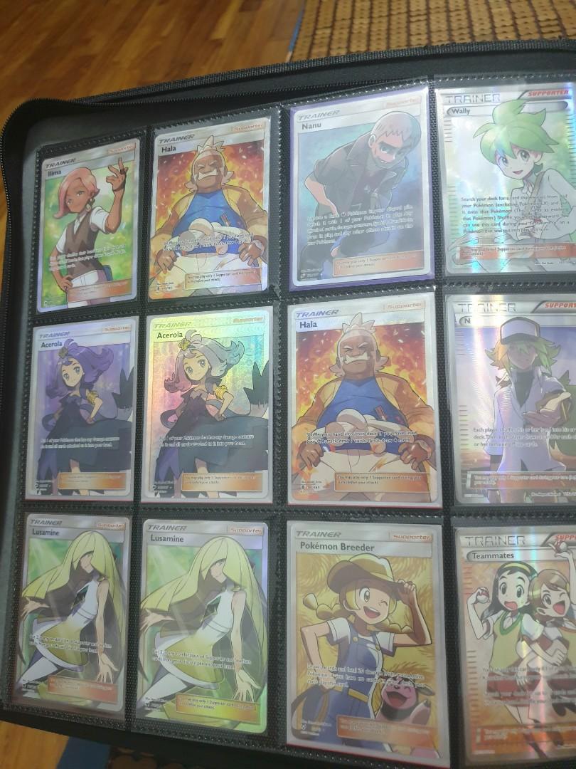 Full art pokemon trainer and waifu, Toys & Games, Board Games & Cards ...