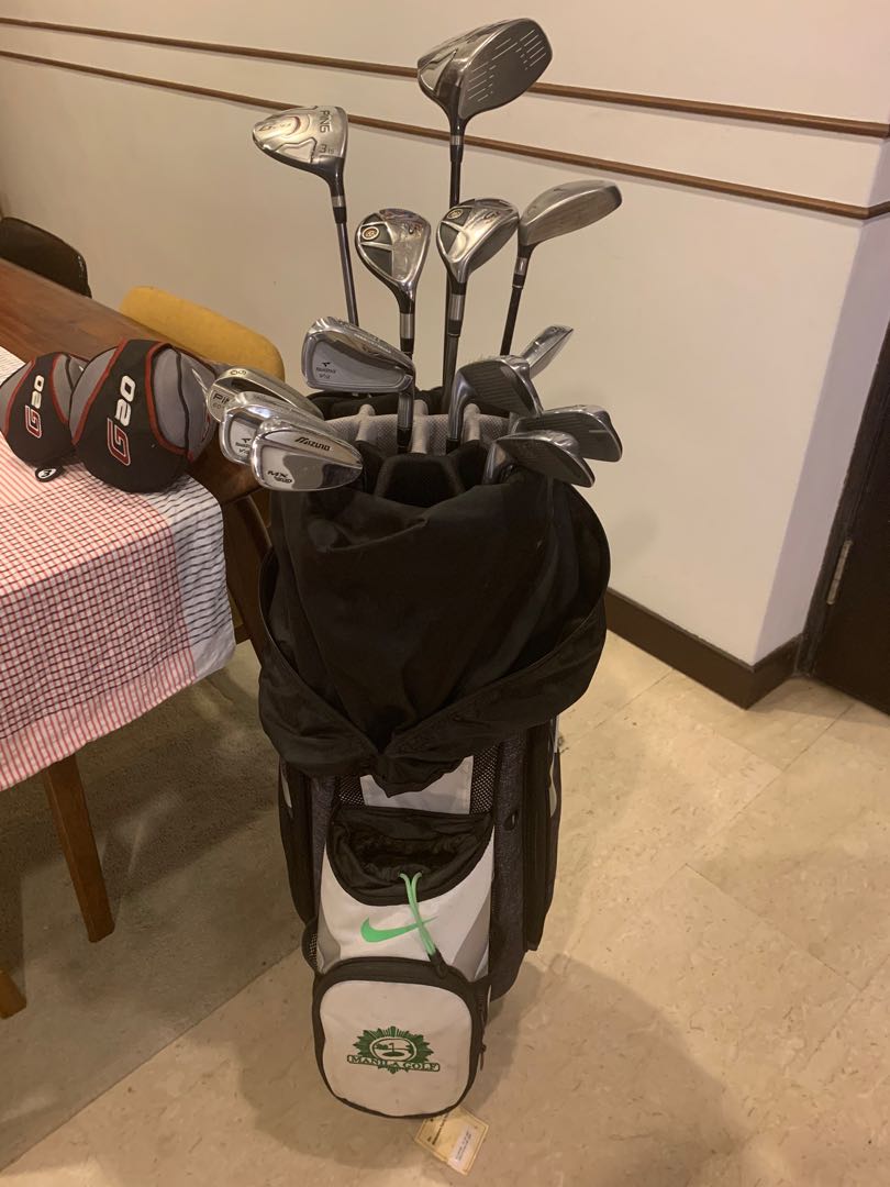 Golf Set - Men’s senior Japanese irons, Sports Equipment, Sports ...