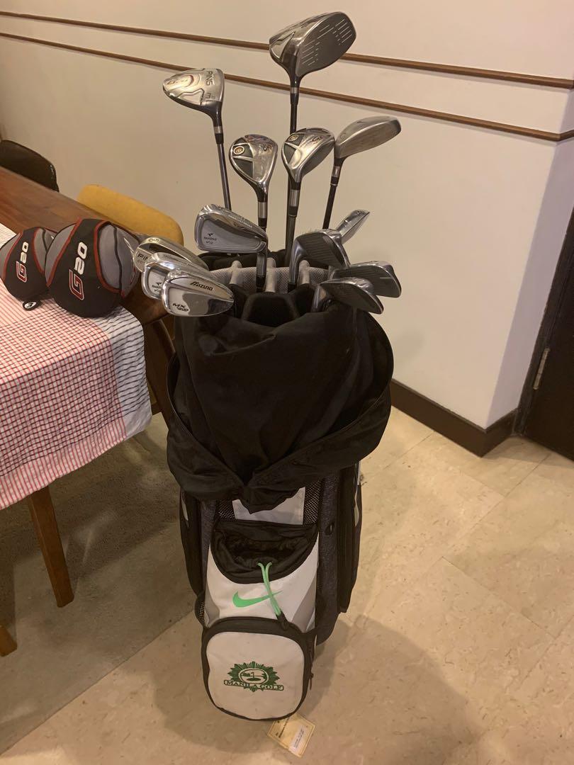 Golf Set - Men’s senior Japanese irons, Sports Equipment, Sports ...