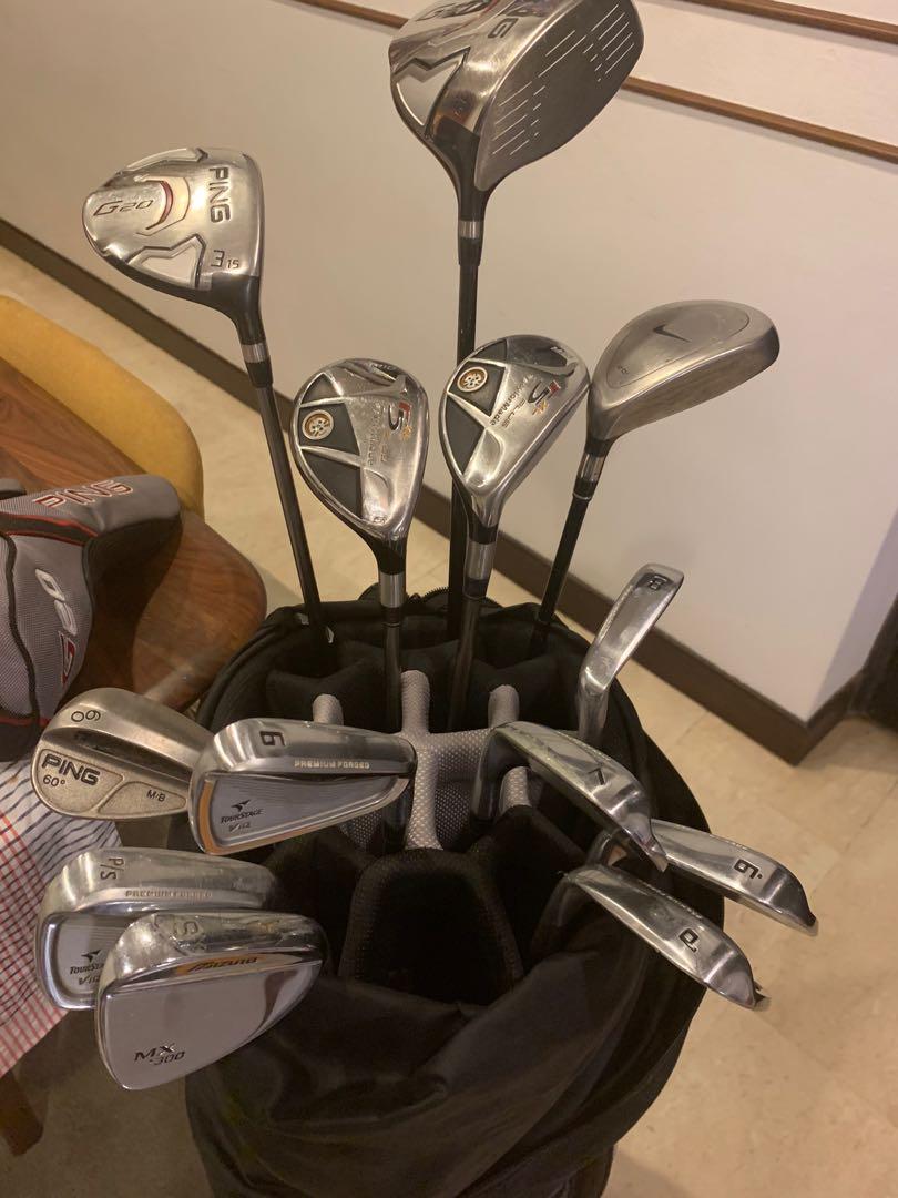 Golf Set - Men’s senior Japanese irons, Sports Equipment, Sports ...