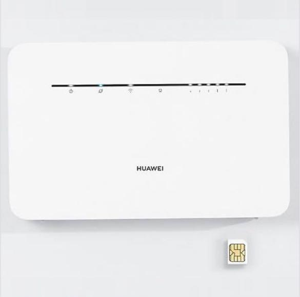 Huawei 300Mbps 5G/4G Sim Card Router [4 Lan Port Wifi Sim Card Router ...