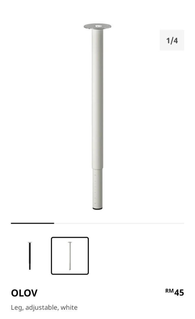 Ikea Olov Legs with Linmon 120x60cm, Furniture & Home Living, Furniture ...